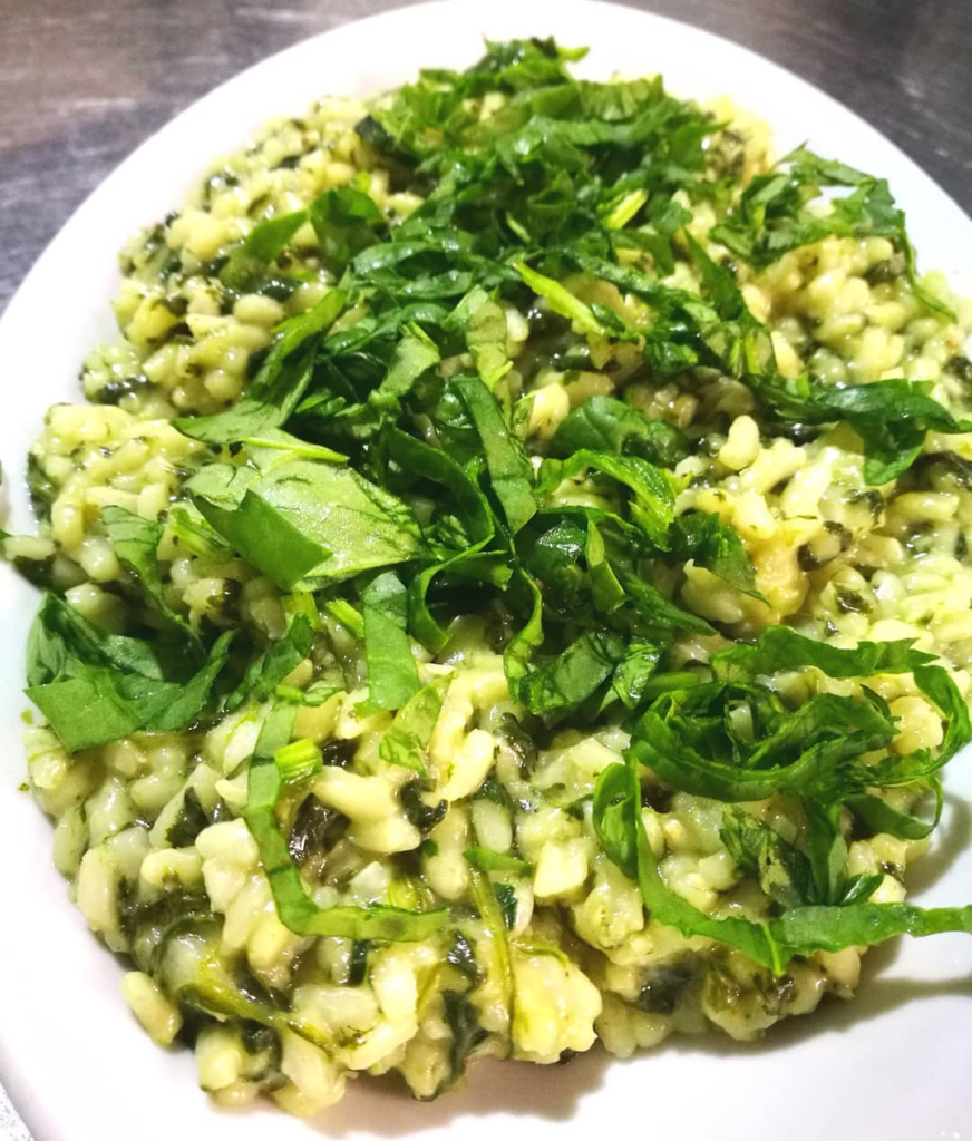 Risotto agli spinaci – Italian Kitchen Club